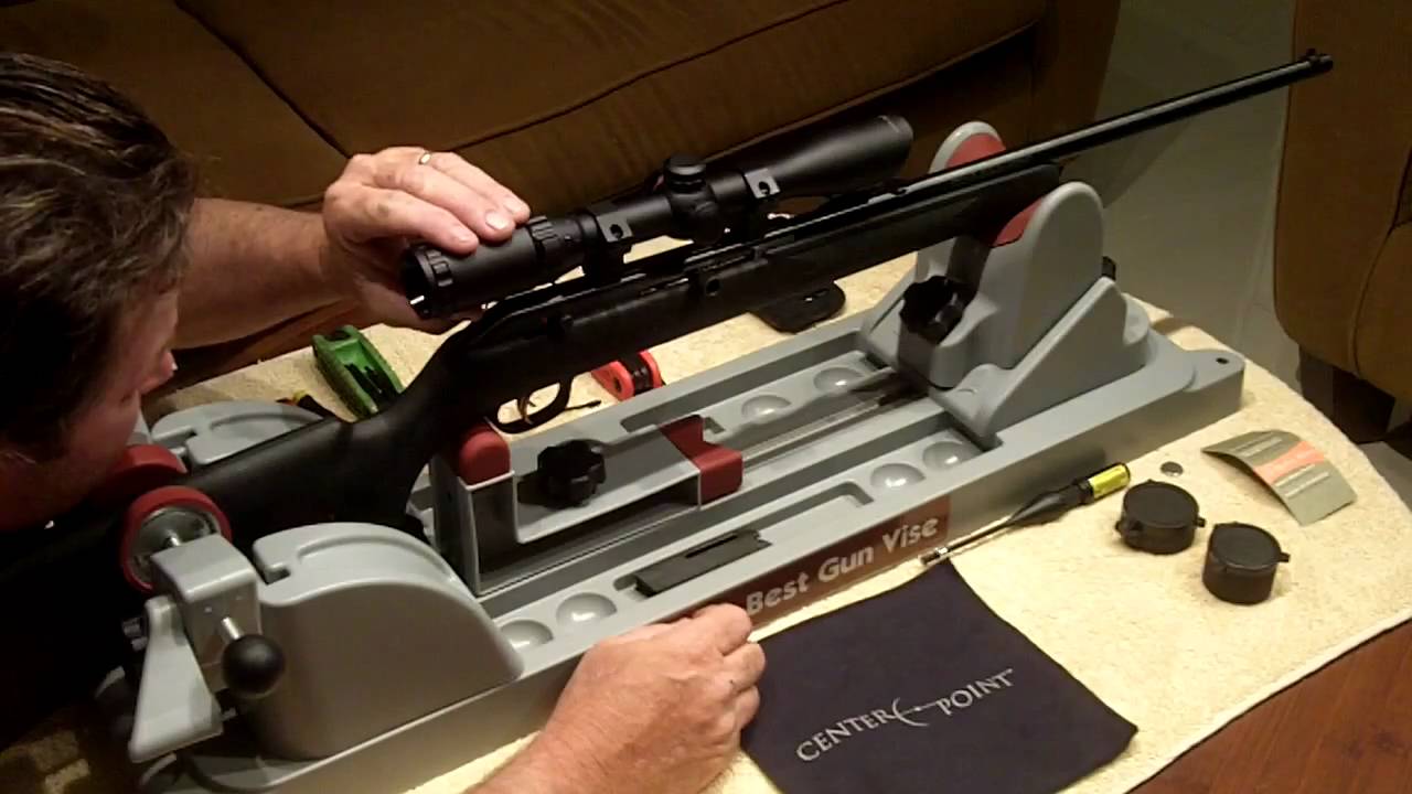 Scoping A Steven's Model 62 22lr - YouTube
