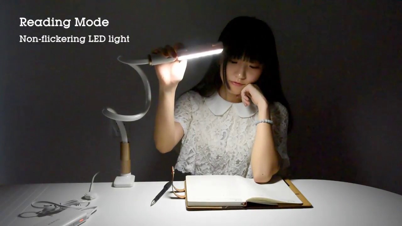 Avantree Cell Phone Holder Clip Stand with LED Lamp - YouTube