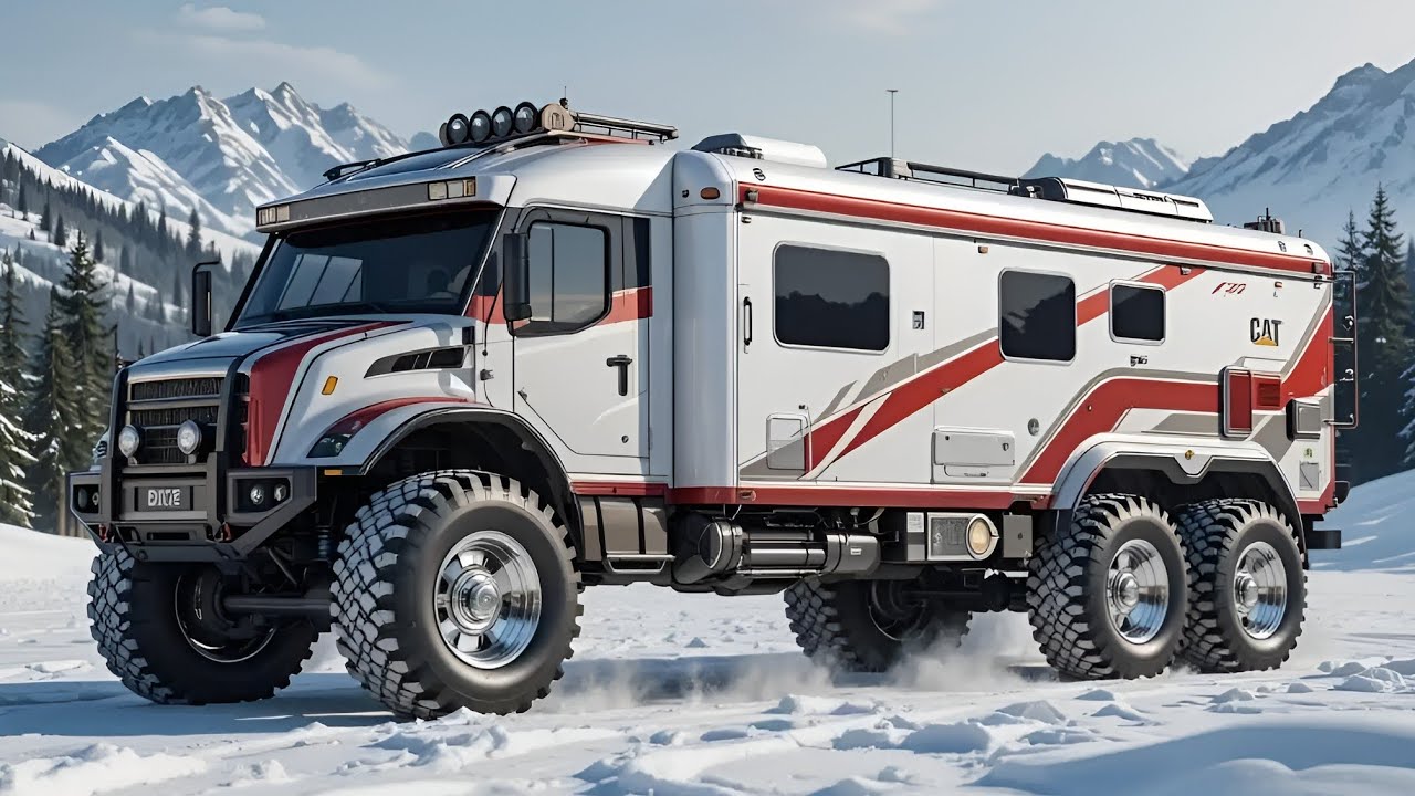 "2026 Caterpillar Motorhome – The Ultimate Off-Road Beast!" - YouTube