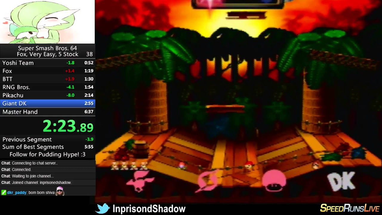 SSB64: Fox, Very Easy 5 Stock (6:24) - YouTube