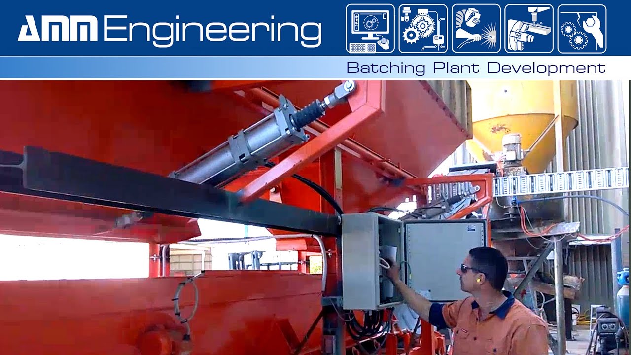 AMM Engineering - Batch Plant Development - YouTube