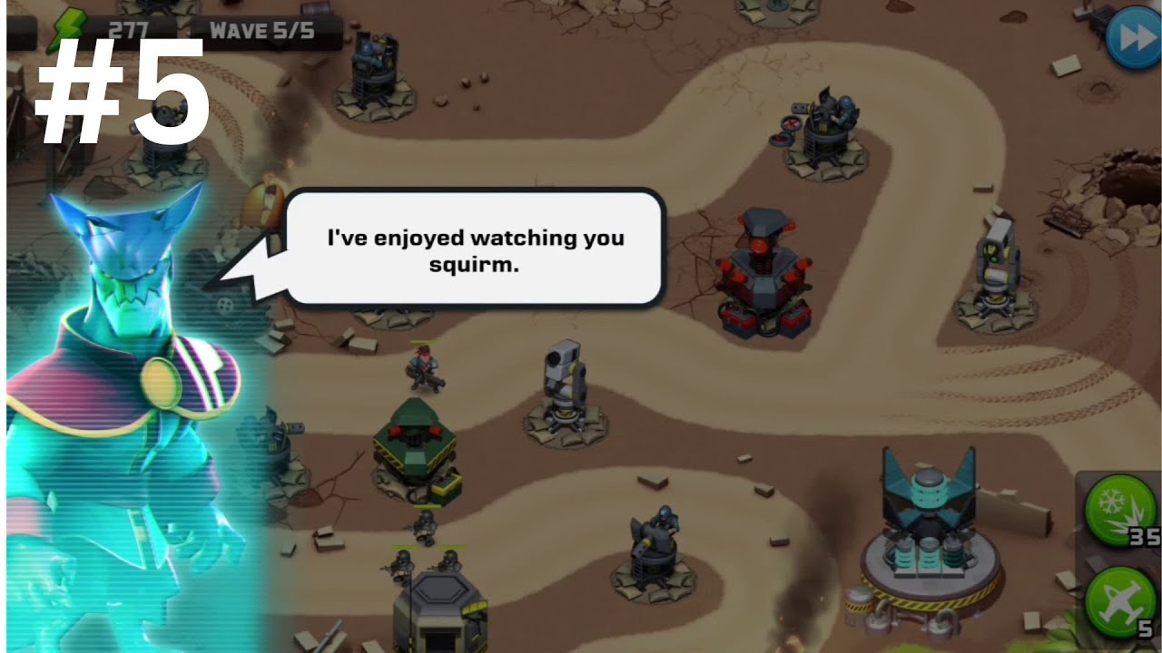 Alien Creeps Final map gameplay #5 - YouTube