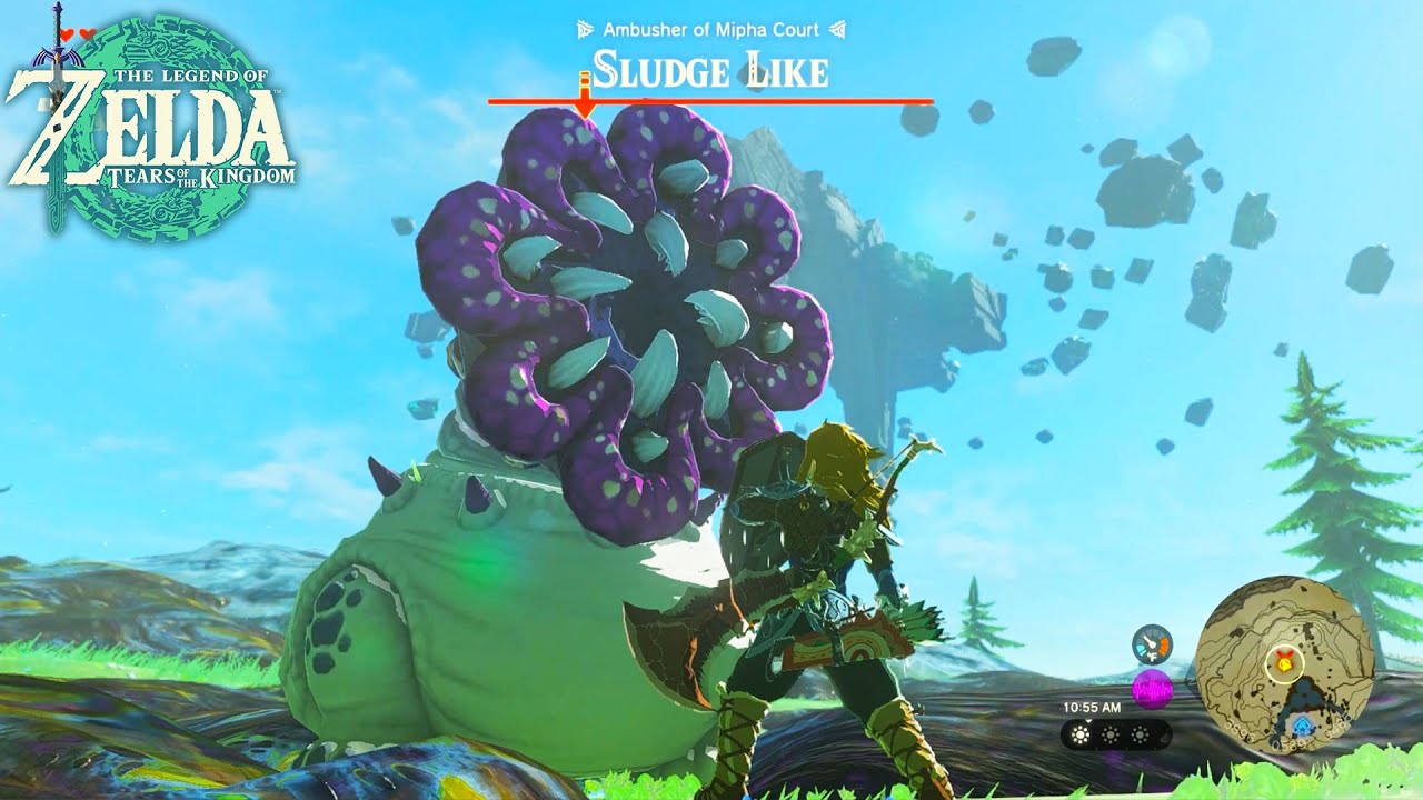 Sludge Like Boss Fight | The Legend of Zelda Tears of the Kingdom - YouTube