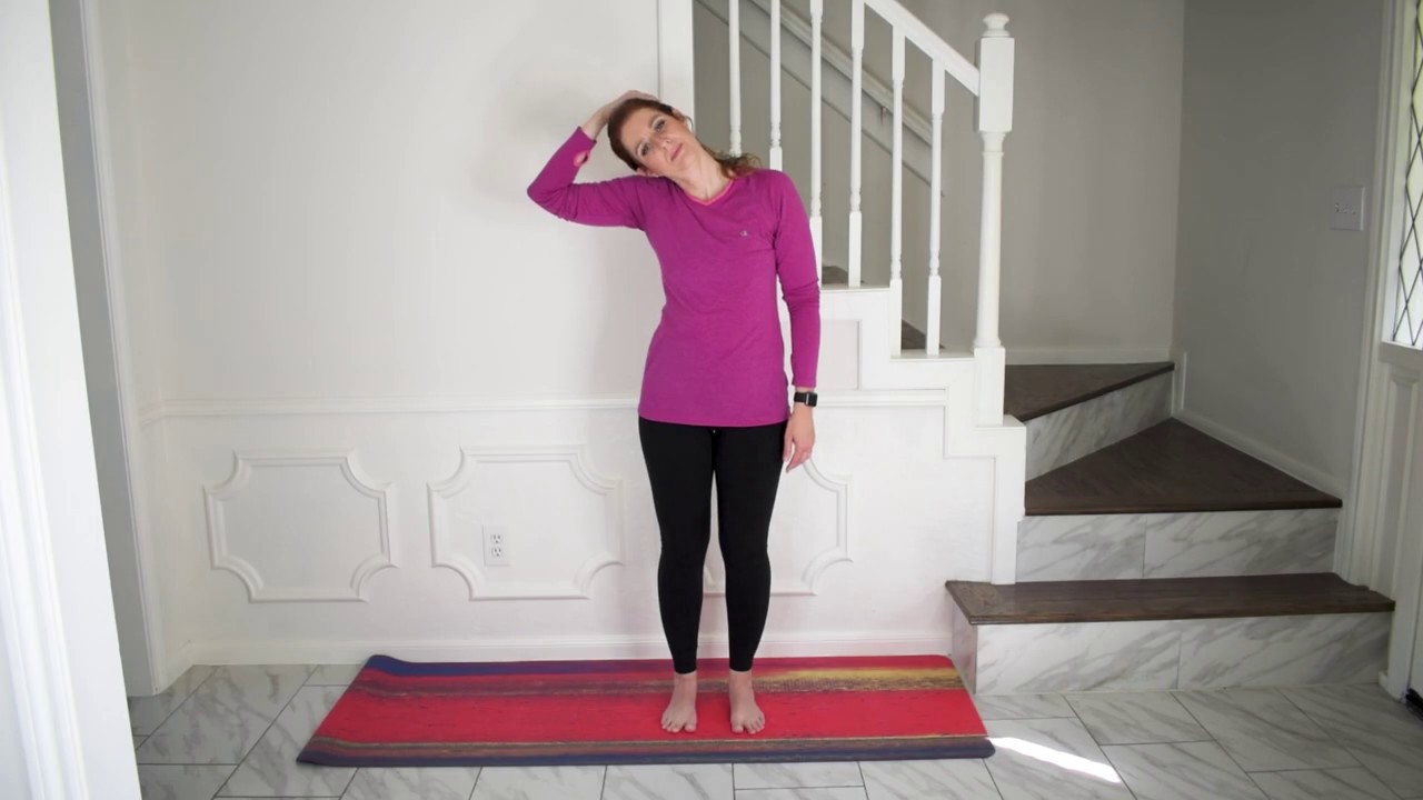 Quick Standing Stretch - YouTube
