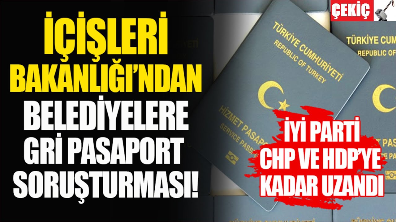 Gri Pasaport Soruşturması Genişletildi 20.04.2021 TURKEY - YouTube