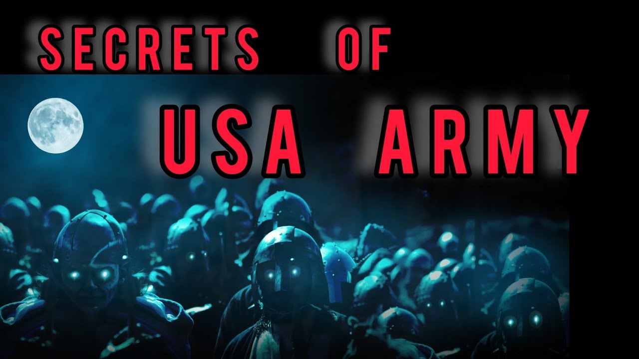 The secrets of the US army.true but scary story about armies - YouTube