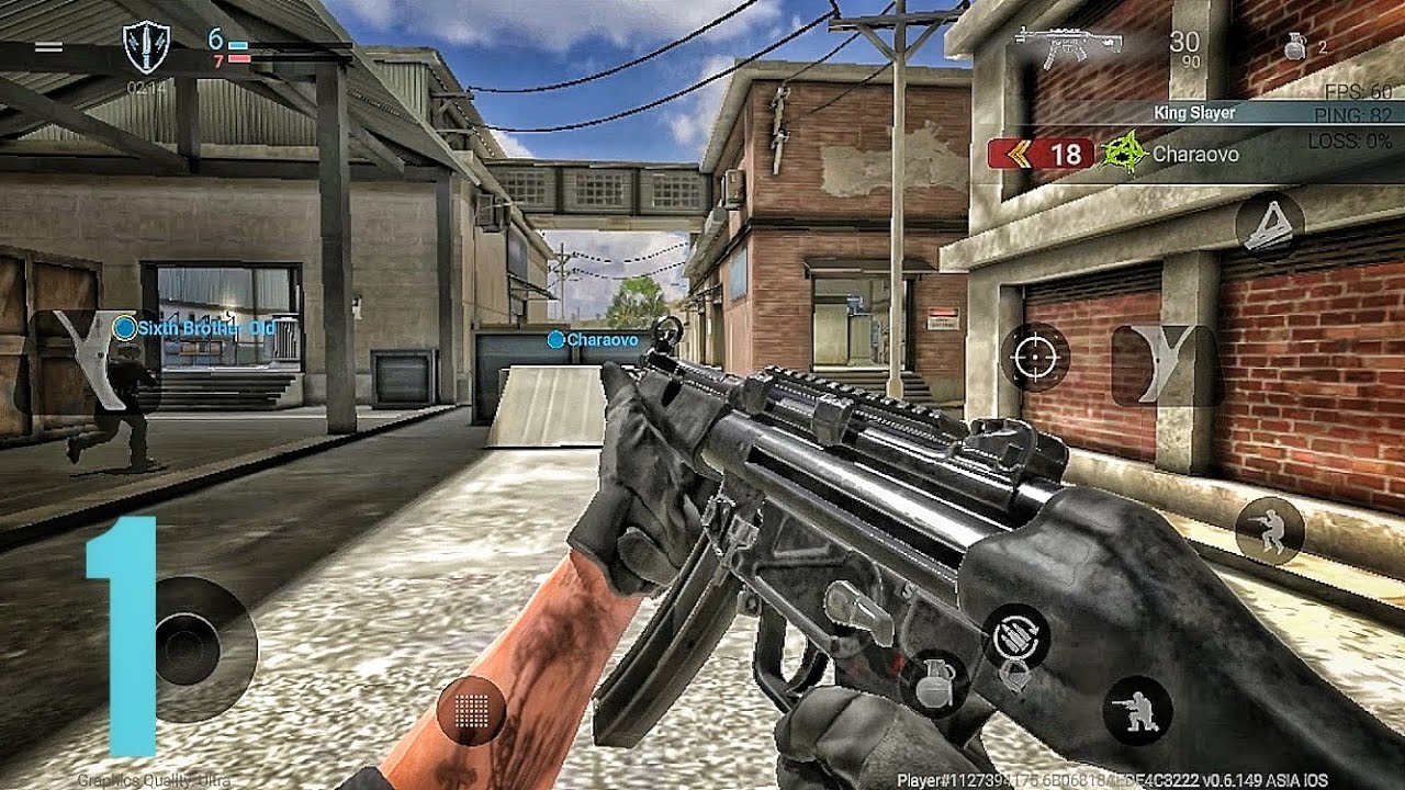 First Game, Button Control, iPhone 7, Ultra Graphic - Combat Master ...