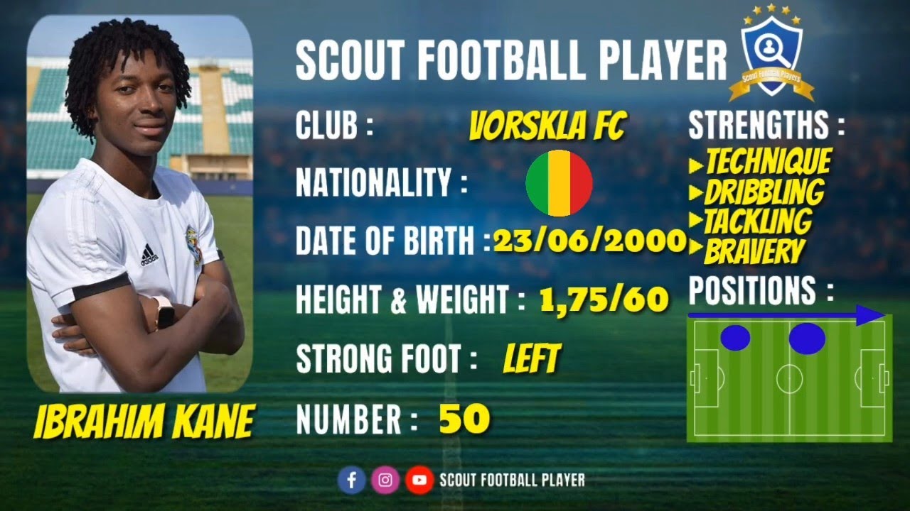 IBRAHIM KANE 🔵 LEFT BACK 🔵 VORSKLA POLTAVA FC 🔵 202//2019 HD - YouTube