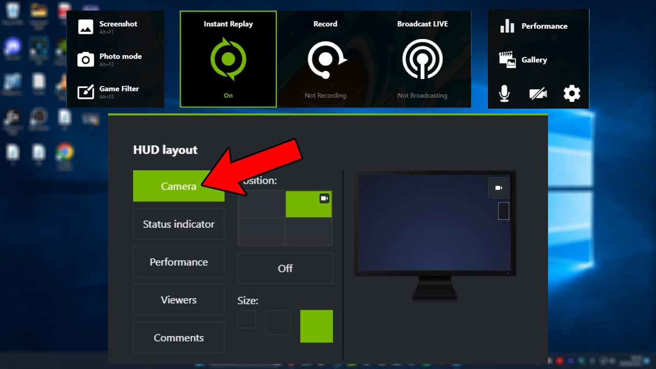 How To Fix Camera Webcam Problems in Geforce Experience Shadowplay Not Working - YouTube