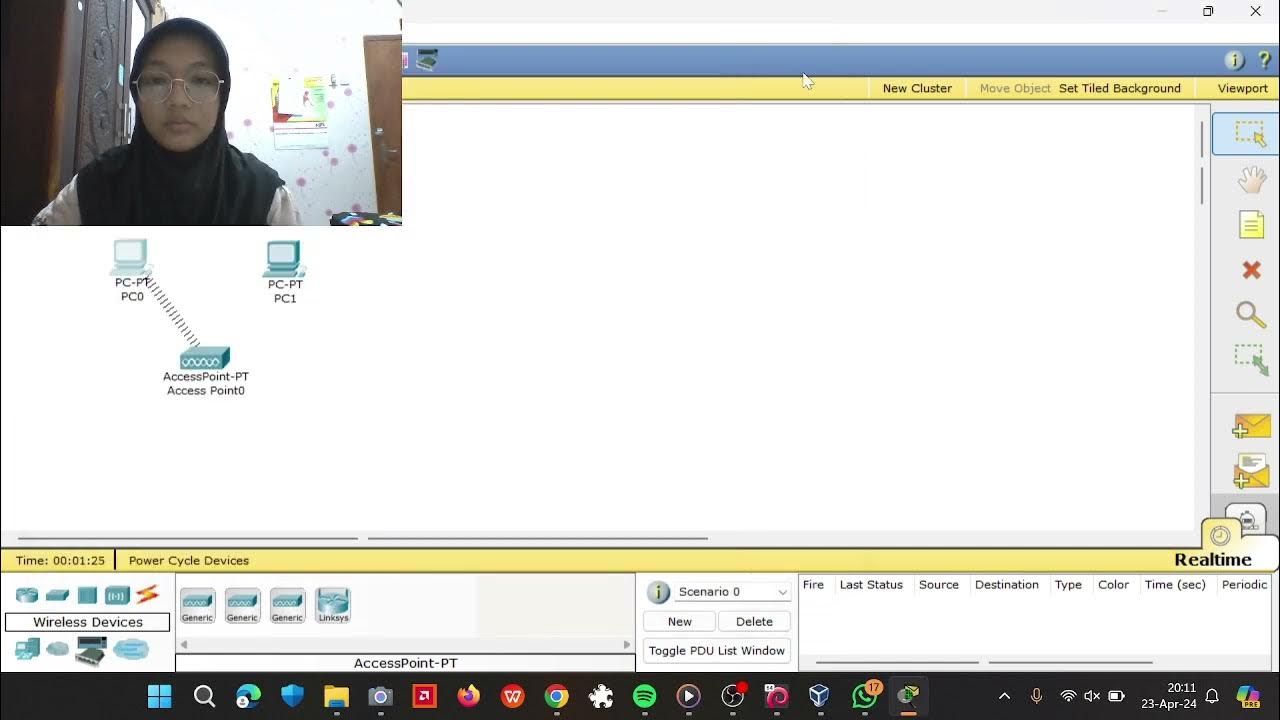 Tutorial membuat jaringan nirkabel sederhana - YouTube