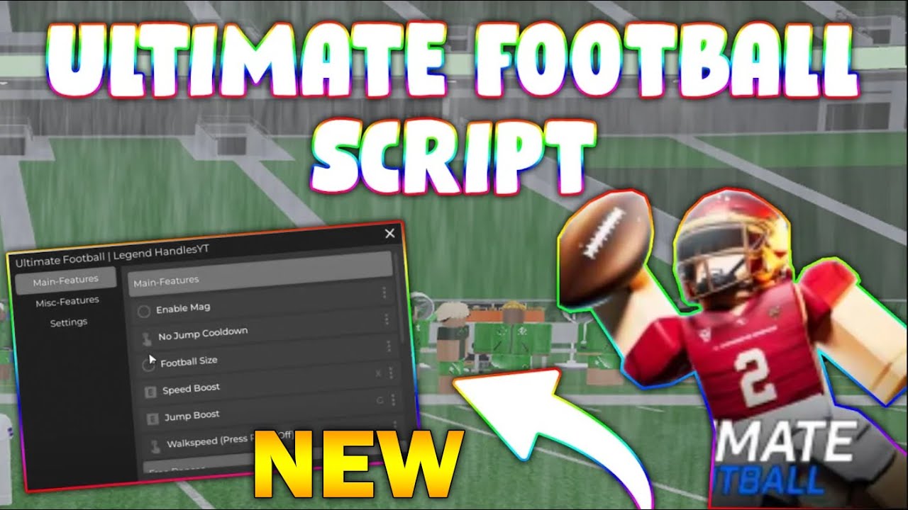 *NEW* Ultimate Football Script (PASTEBIN 2024) (AUTO MAG , FOOTBALL ...