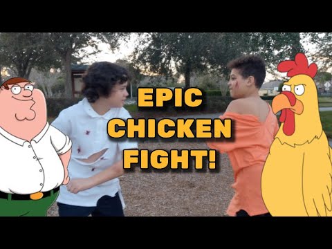 Epic Chicken Fight! - YouTube