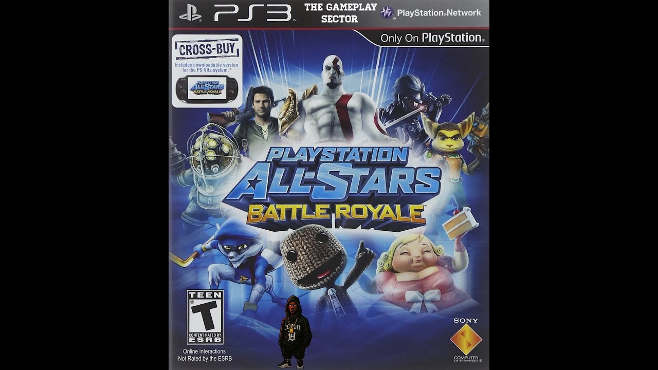 Playstation All-Stars Battle Royale Gameplay |PS3| With Commentary ...
