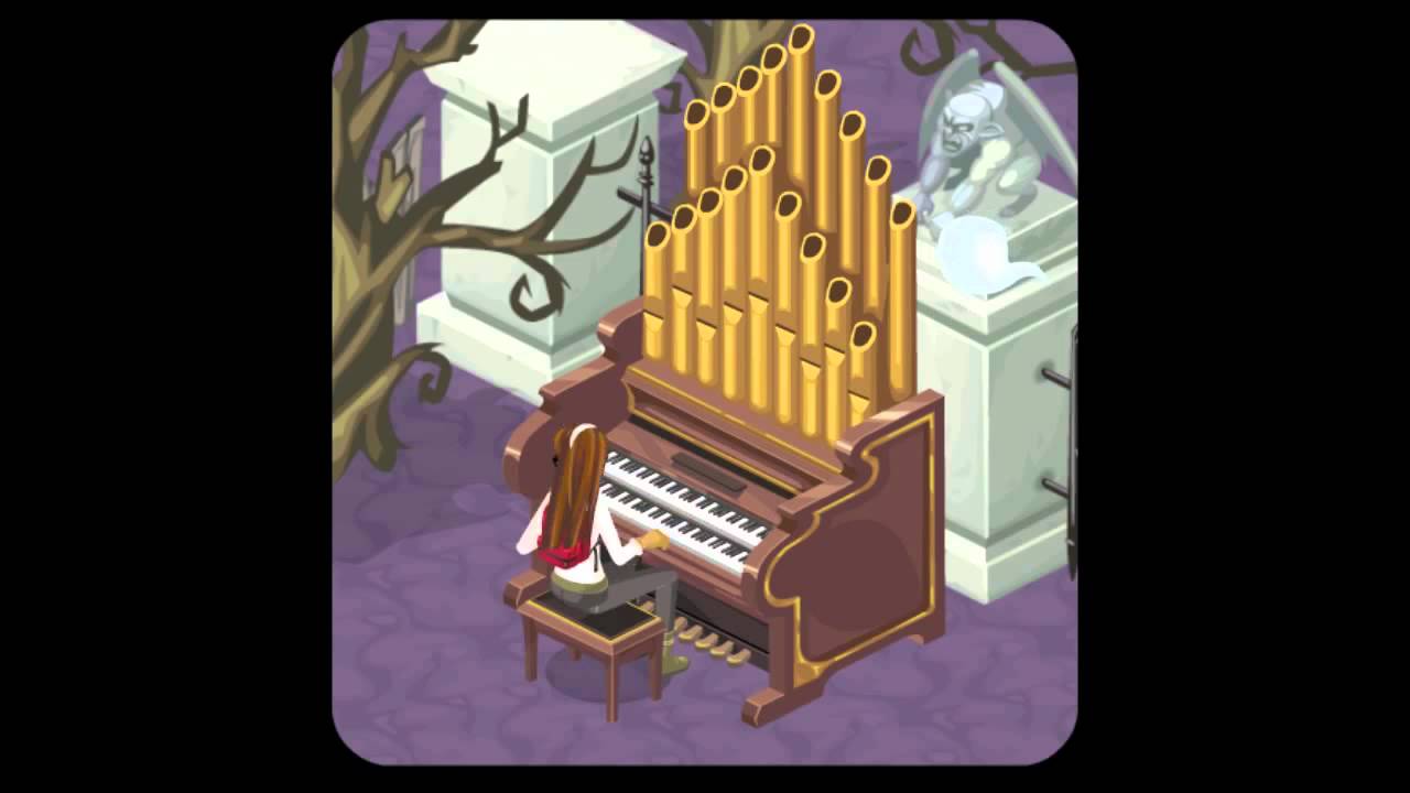 The Sims Social_ Haunted Organ - YouTube