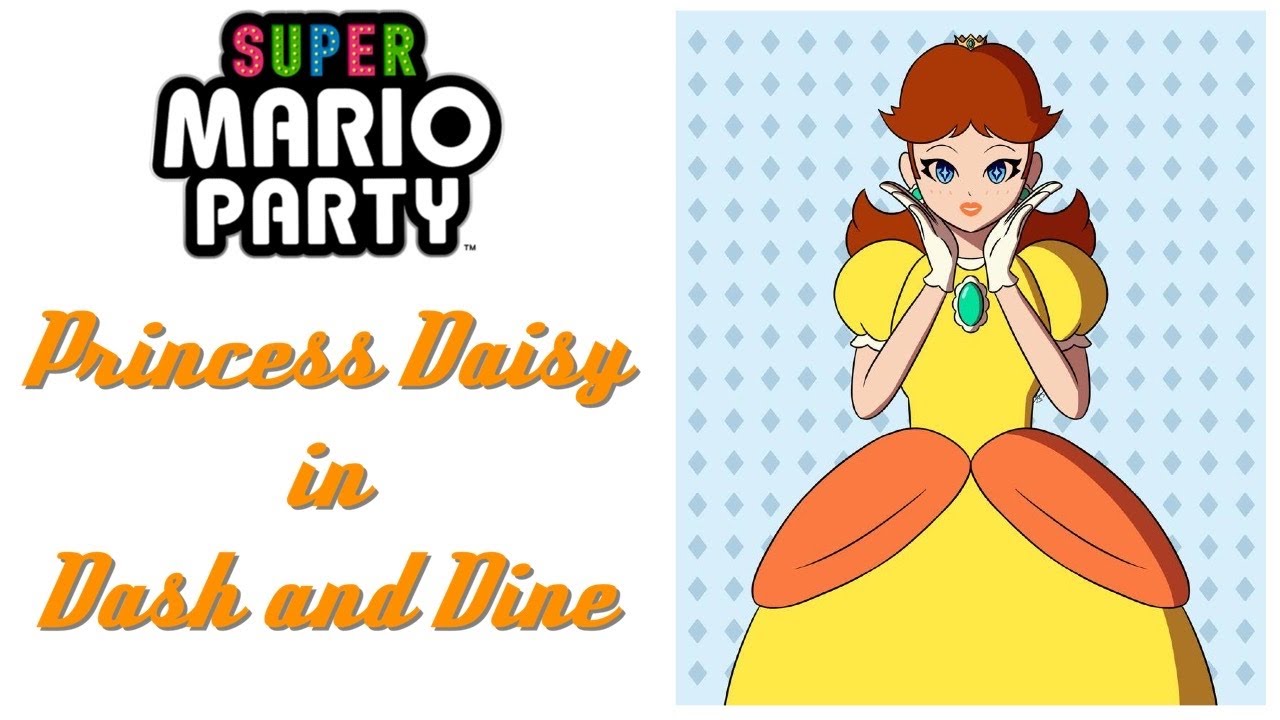 Super Mario Party - Princess Daisy in Dash and Dine - YouTube