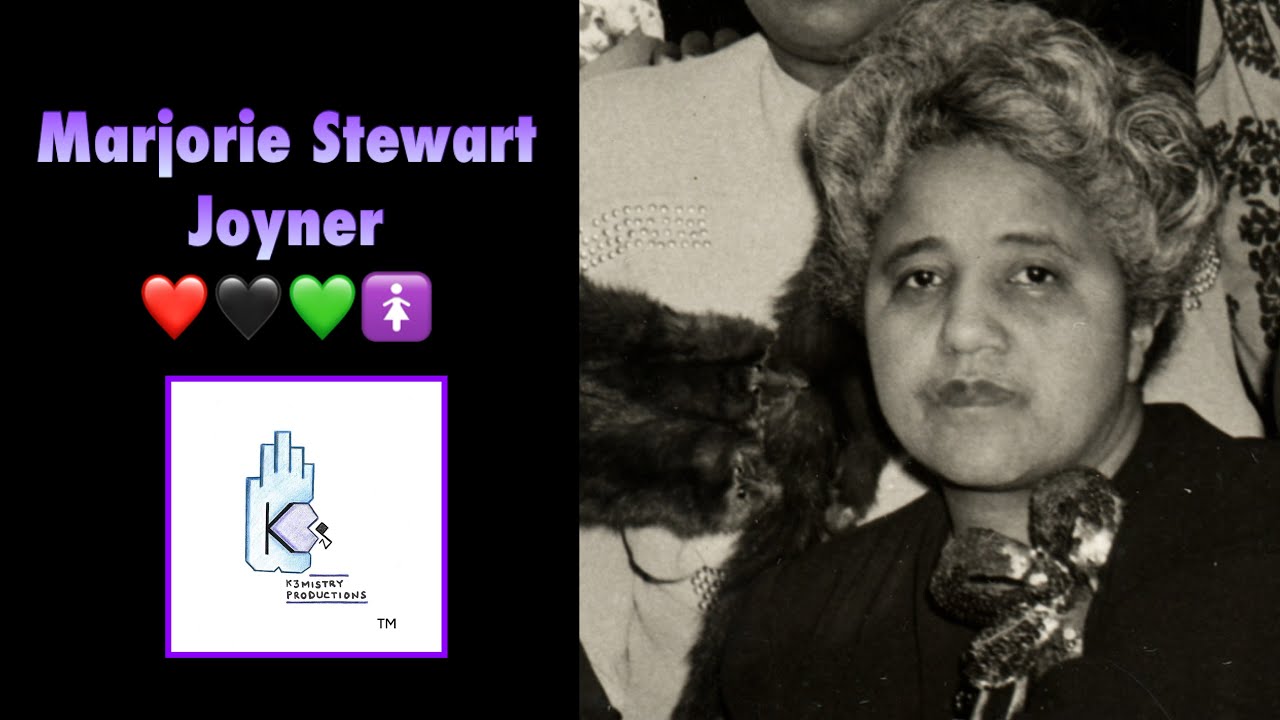 Black Women’s History Month: Majorie Stewart Joyner ️🖤💚🚺 - YouTube