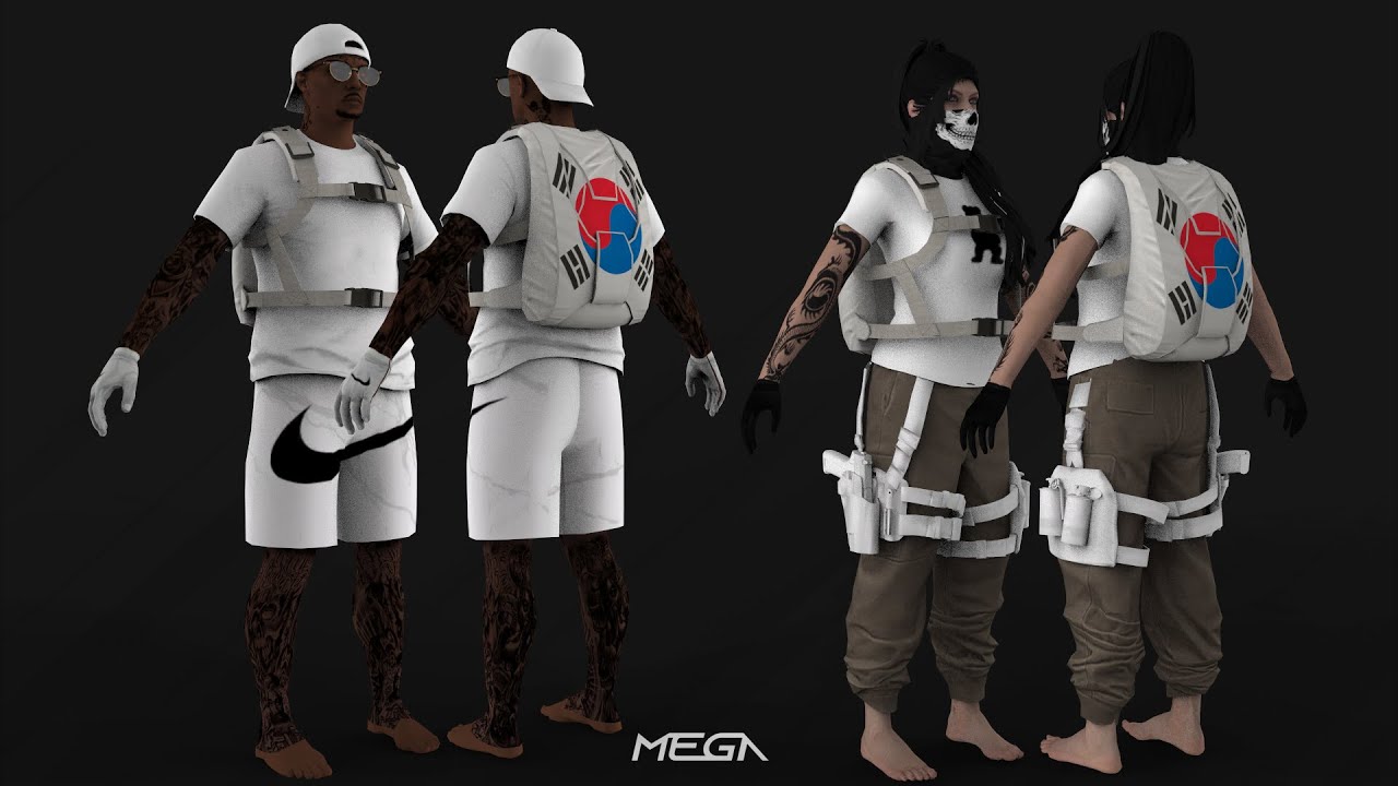 GTA San Andreas - Pack Skins #482 [SAMP/MTA/FIVEM] - YouTube