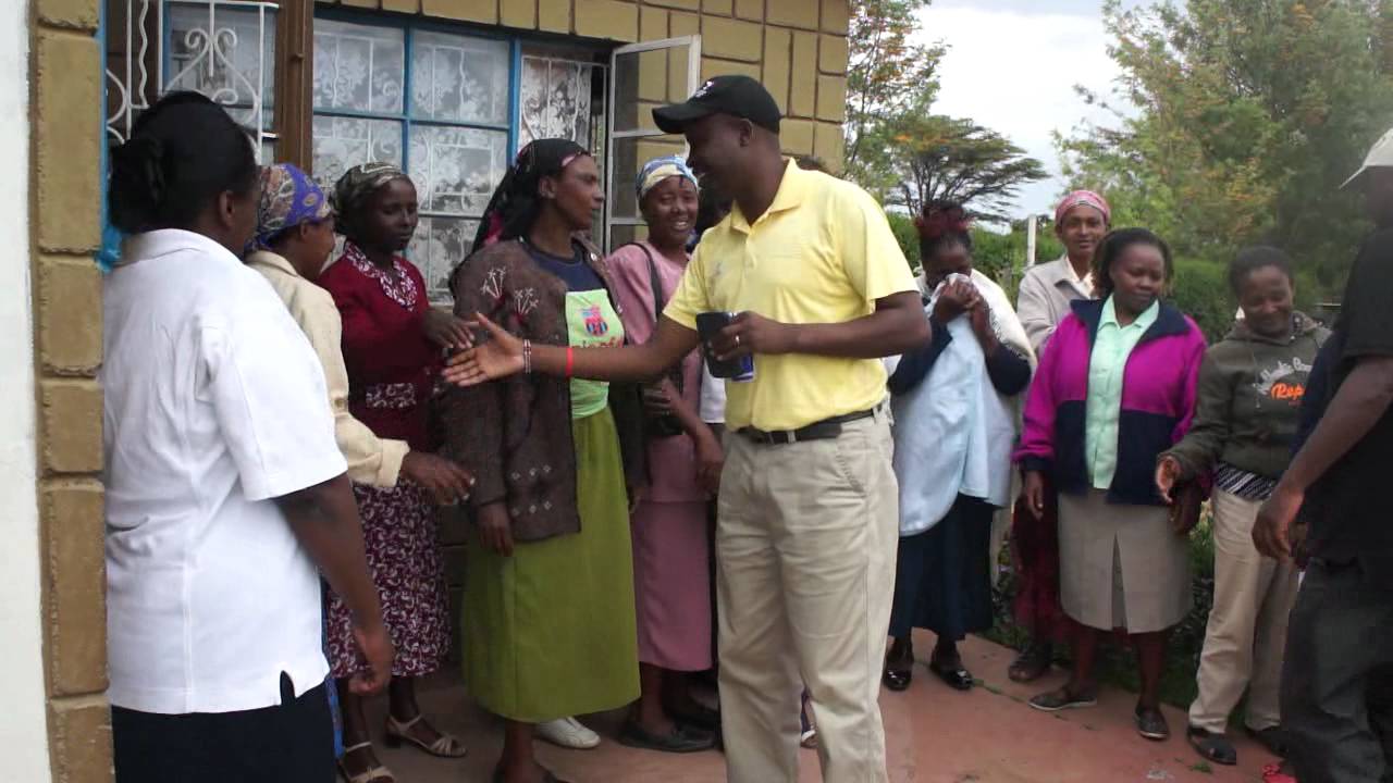 KIENI MP ASPIRANT KANINI KEGA AT LAMURIA VILLAGE IN KIENI WEST - YouTube
