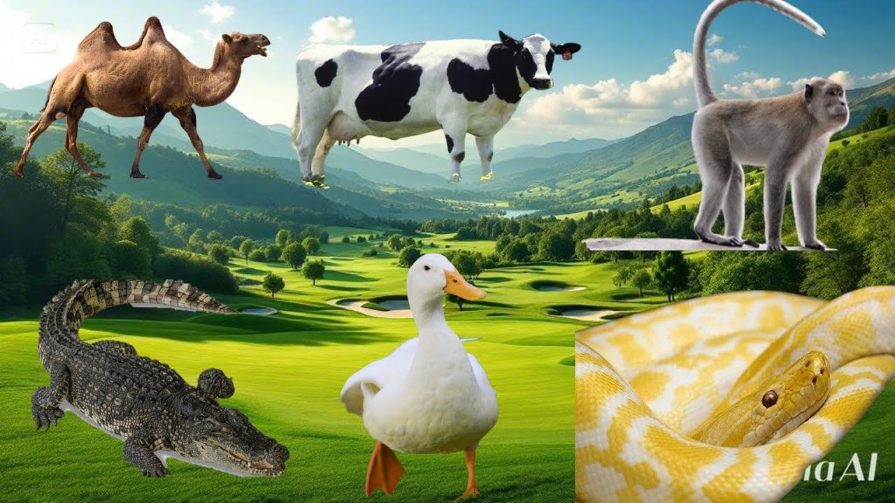 The Exciting Adventure of Animals - Dogs, Cats, Rabbits, Squirrels ...