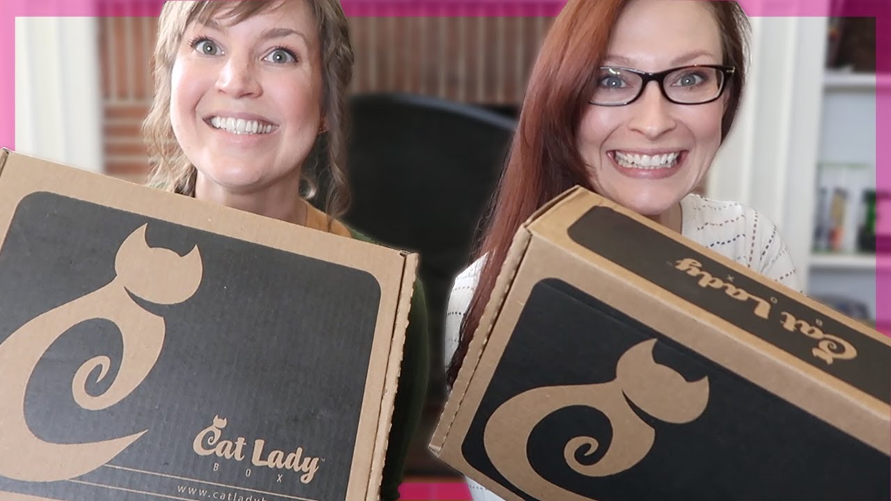 Best Cat Toys Ever!!! Cat Lady Box Unboxing - YouTube