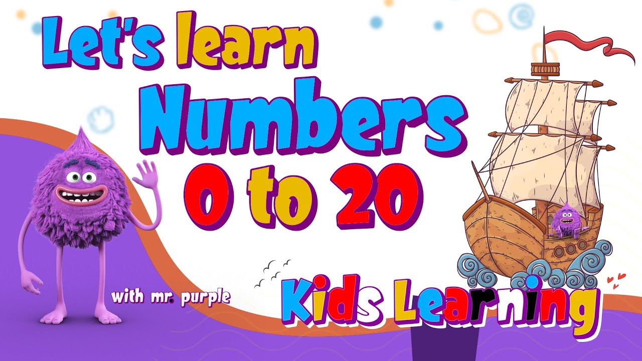 Learn Numbers 0 to 20 for Kids | Fun Counting with Song & Underwater ...