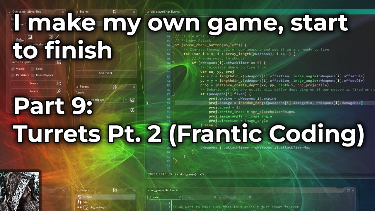 I Make My Own Game Start To Finish Devlog Part 9 Turrets Pt 2 i-make-my-own-game-start-to-finish-devlog-part-9-turrets-pt-2