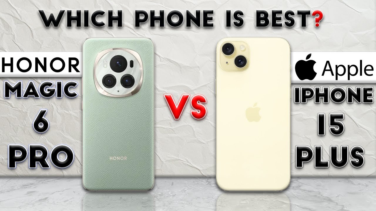 Honor Magic 6 Pro vs Apple iPhone 15 Plus : Which Phone is Best 😯 - YouTube