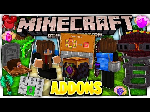 😱Los 10 MEJORES MODS/ADDONS SURVIVAL para MINECRAFT PE 1.19 a 1.20 ...