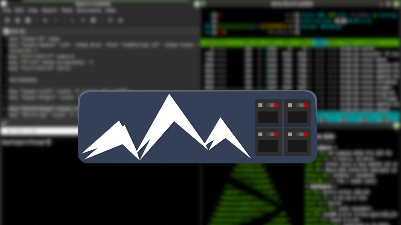 IceWM Semi-Tiling Test - YouTube