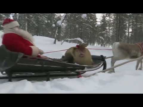 2024 Santa klaus şaxta baba maraqlı qarlı status
