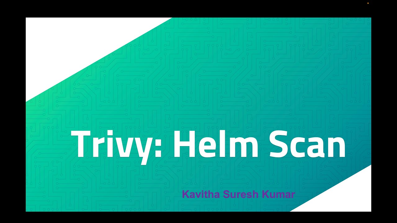 Trivy: Helm Scan - YouTube