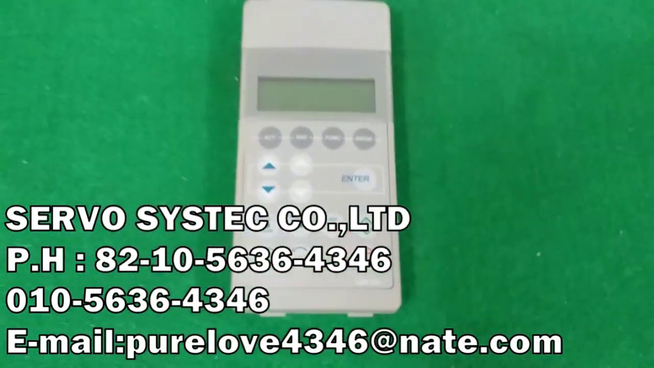 ABB CONTROL PANEL CDP 312 - YouTube