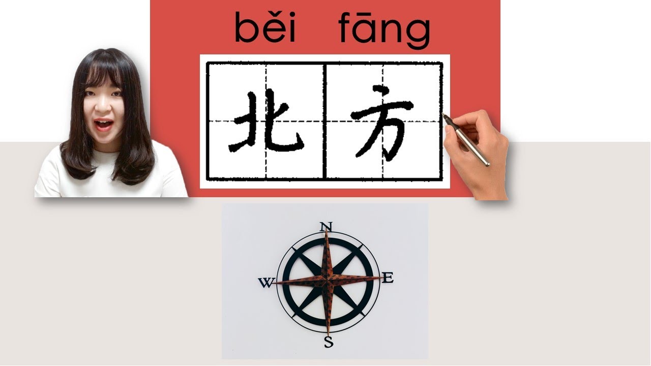 【NEW HSK3】_#hsk3 _北方/beifang/(north) How to Pronounce/Say/Write Chinese ...