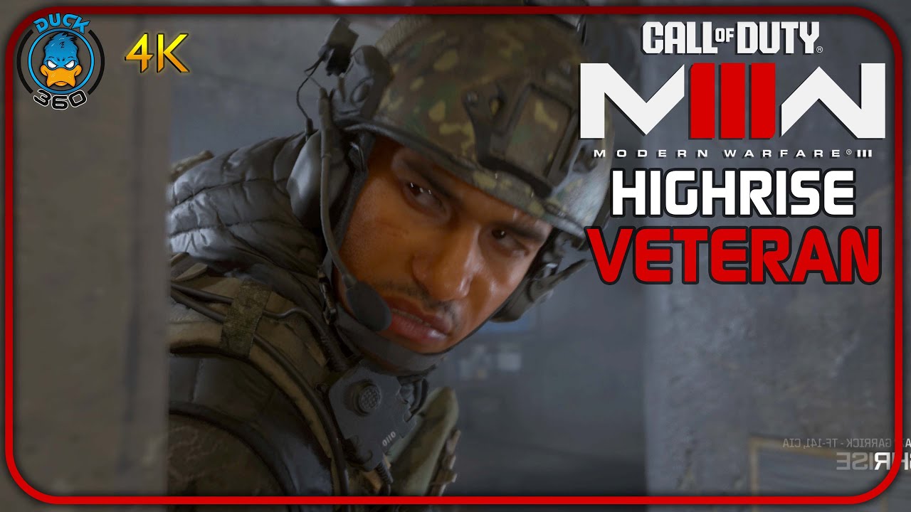 CoD MW3 (2023) Highrise VETERAN Difficulty [PS5 4K] - YouTube