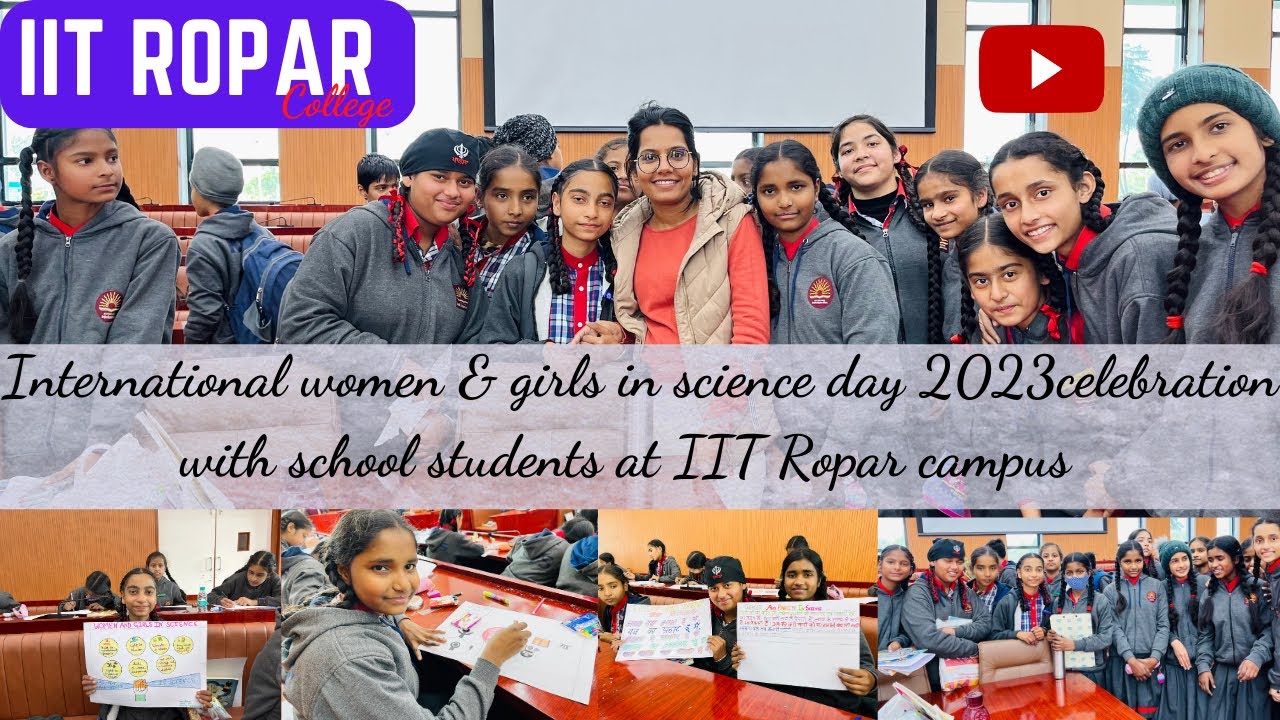 International women & girls in science day celebration| School students ...