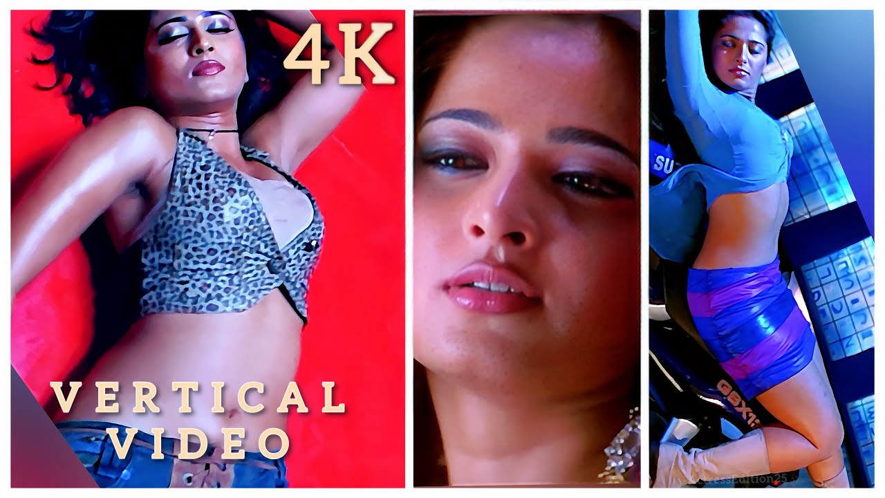Anushka Shetty | Oka Magadu Song| Aa Aaa Ee Eee | Vertical Video | Info | 4K 60FPS | Actress ...
