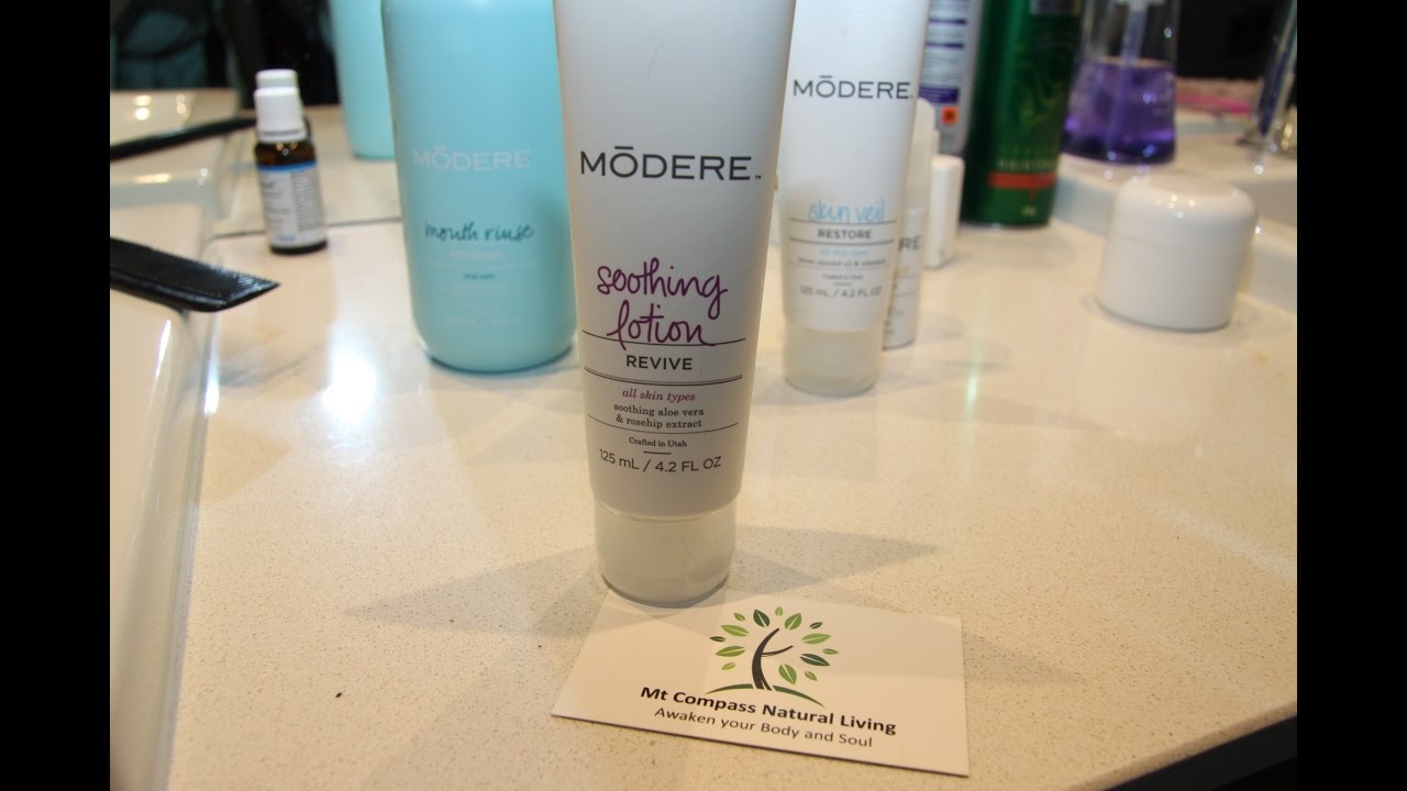 Modere Soothing Lotion - YouTube
