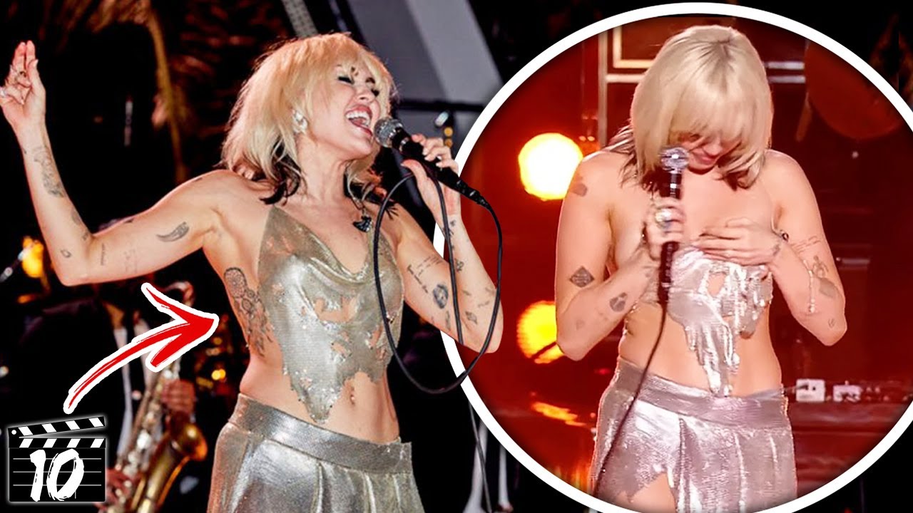 Top 10 Worst Celebrity Wardrobe Malfunctions That Happened On Live TV - YouTube