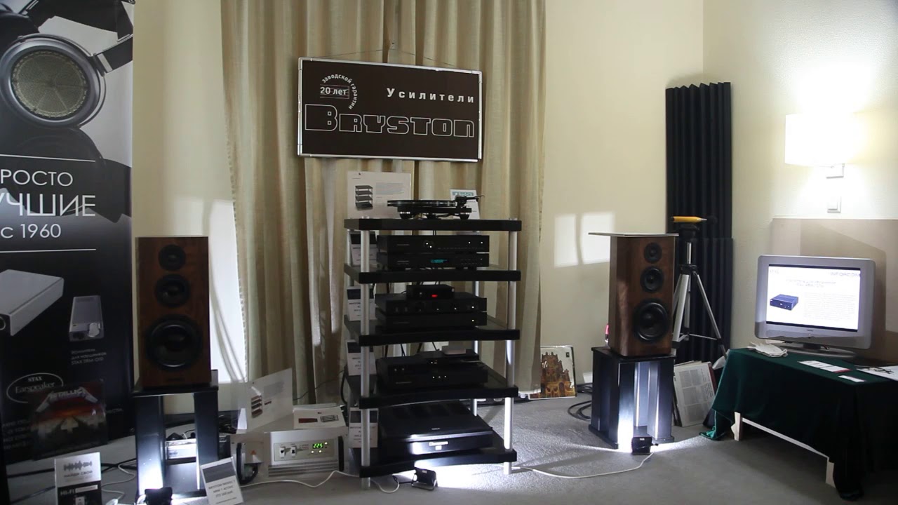 Bryston model T mini T active @Bryston 875 HT 19@Bryston BAX-1 @HI-FI ...