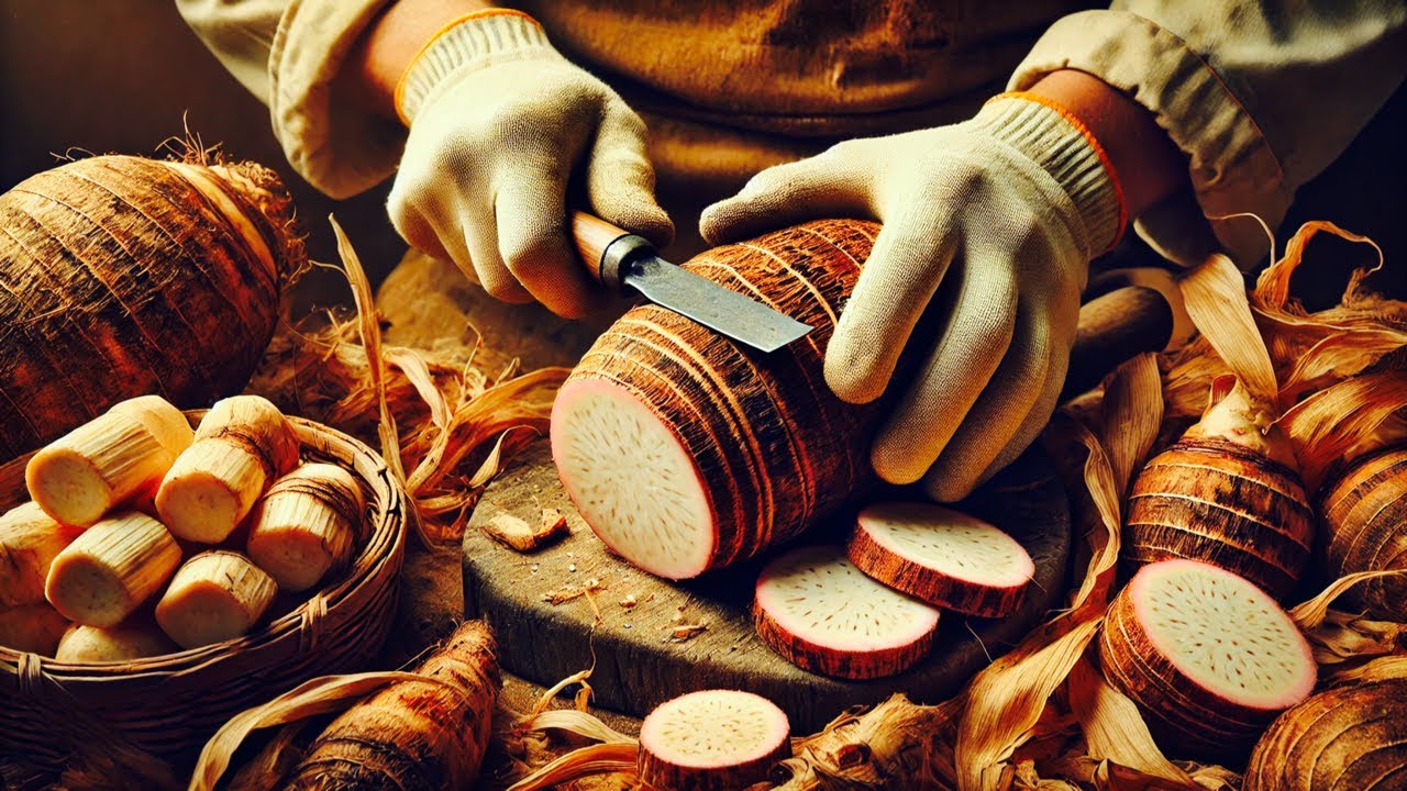 Mastering the Art of Chinese Taro Snacks - YouTube