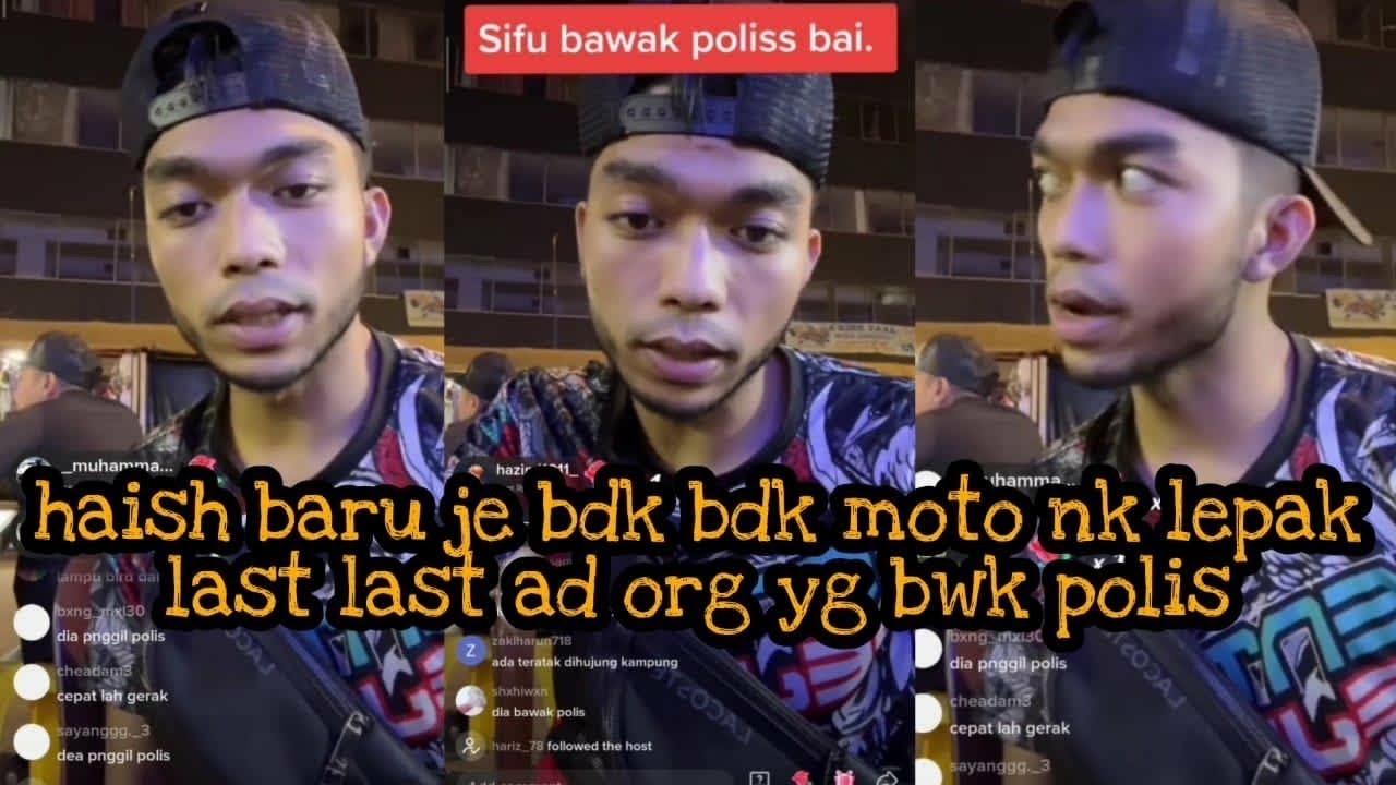 Melampau Haqiem Stopa Sebak Kene Bahan - YouTube