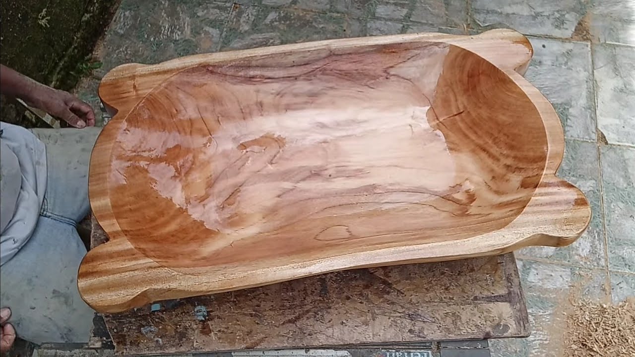 como fazer uma moderna gamela orelhuda #esculpindo#gamela#artesanatos # ...