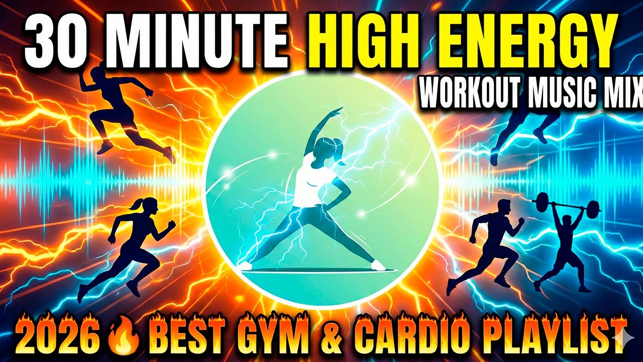 30 Minute High Energy Workout Music Mix 2026 🔥 Best Gym & Cardio ...