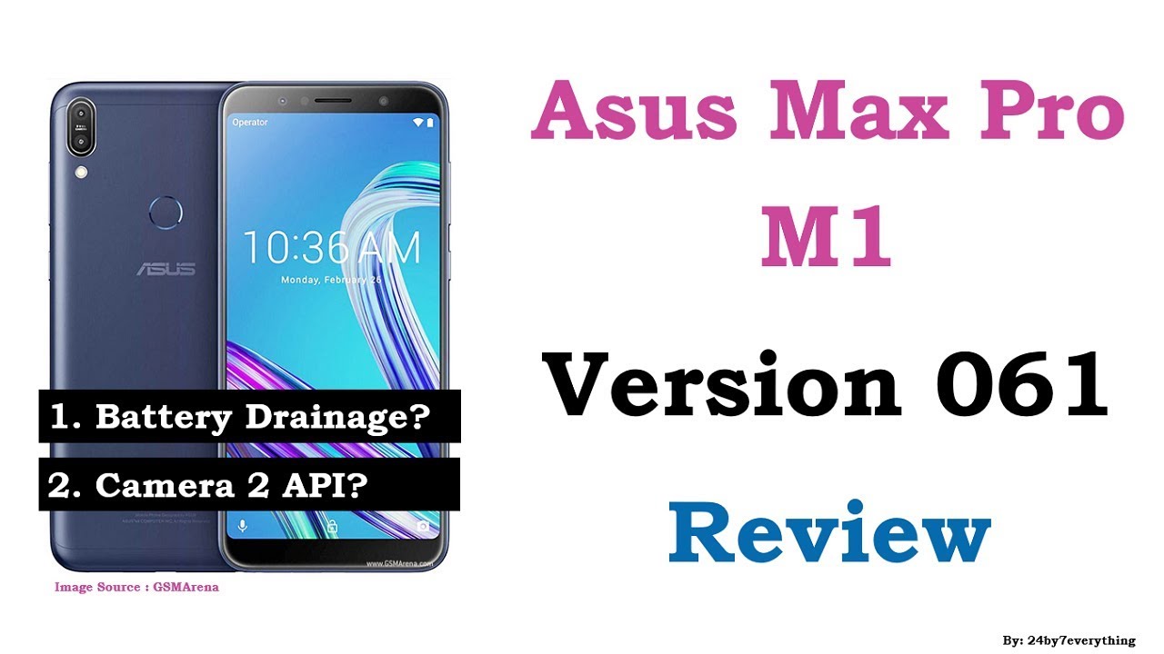 Asus Zenfone Max Pro M1 | Review of Version 061 FOTA Update - YouTube