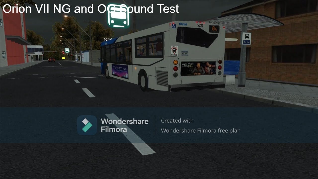 OMSI 2 Orion NG and OG 7 WIP Sound Mod Test - YouTube
