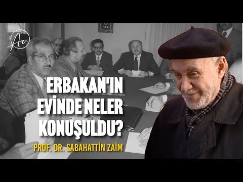 ERBAKAN'IN EVİNDE NELER KONUŞULDU? | HALEFİNİZİ SEÇİN! | Prof. Dr. Sabahattin Zaim (37. Bölüm)