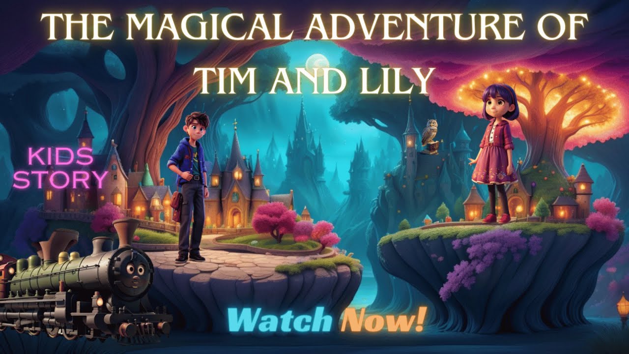 The Magical Adventure of Tim and Lily |M&P Wonder Tales |#story #anime ...