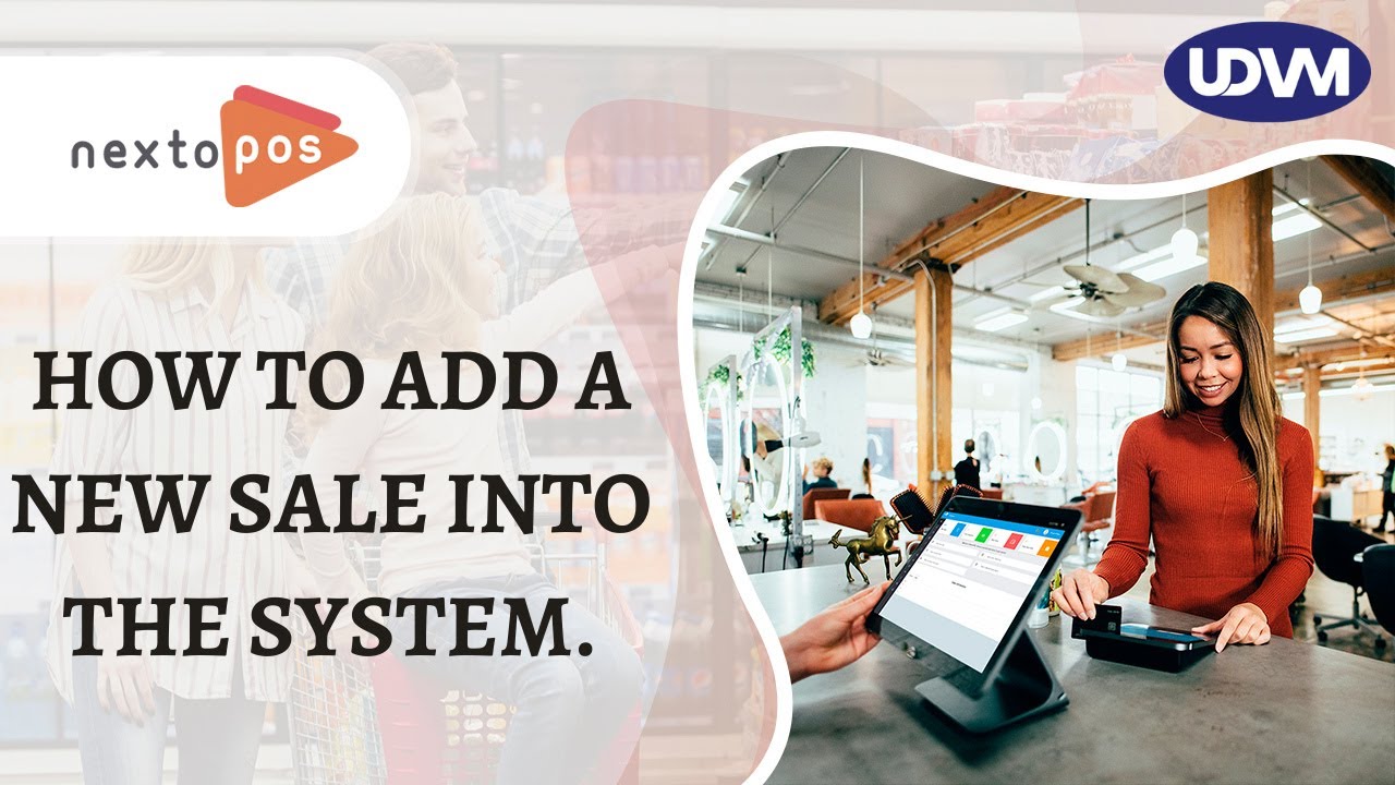 Retail POS System Demo | New Sales Invoice in NextoPOS | - YouTube