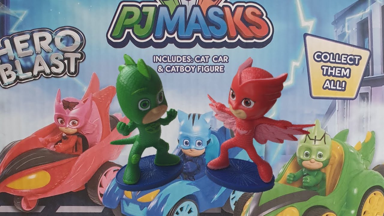How PJ Masks Playing | LEGO Headquarters | Kid Playing with PJ masks ...