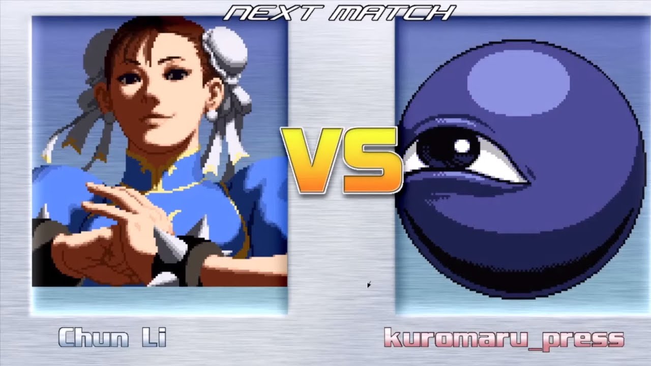 MUGEN - Kuromaru vs Chun Li - Monster Attacks - PC Gameplay - YouTube